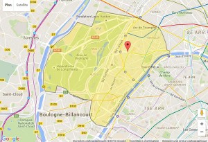 PLAN PARIS 16e ARRONDISSEMENT - Plan metro Paris | plan de Paris