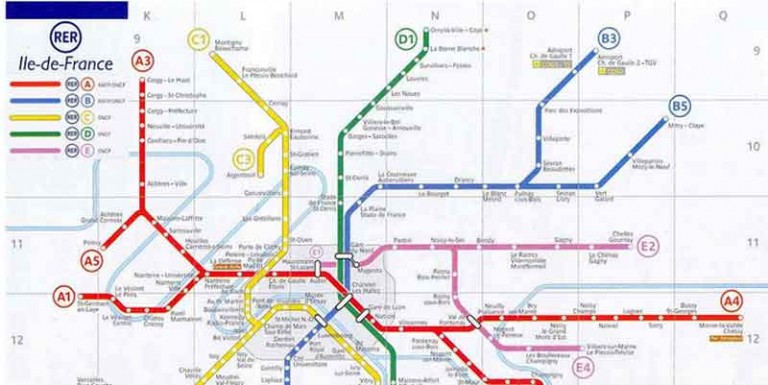 PLAN RER PARIS - Plan metro Paris | plan de ParisPlan metro Paris ...