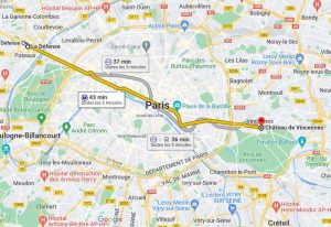 LIGNE 1 - Plan metro Paris | plan de Paris