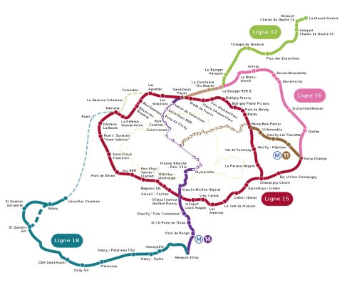 Grand Paris Express : de quoi s'agit-il ? - Plan metro Paris | plan de ...