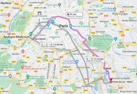 LIGNE 8 - Plan metro Paris | plan de Paris