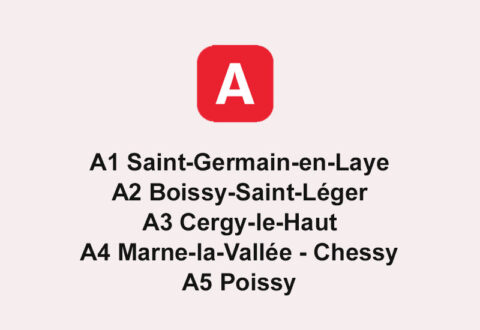 RER A - Ligne A du RER Paris | PLAN METRO PARIS