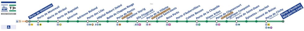 T3b - Ligne T3b du Tramway de Paris Ile de France