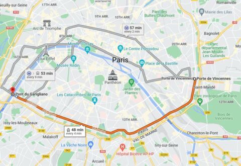 T3a - Ligne T3a du Tramway de Paris Ile de France