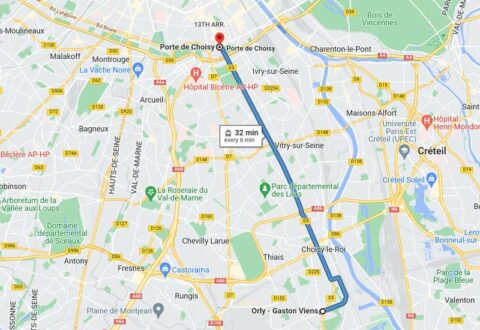 T9 - Plan metro Paris | plan de Paris