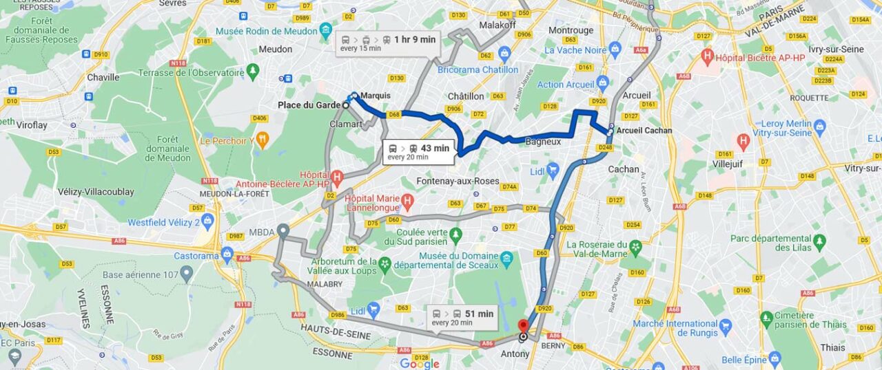 T10 - Ligne T10 du Tramway de Paris Ile de France