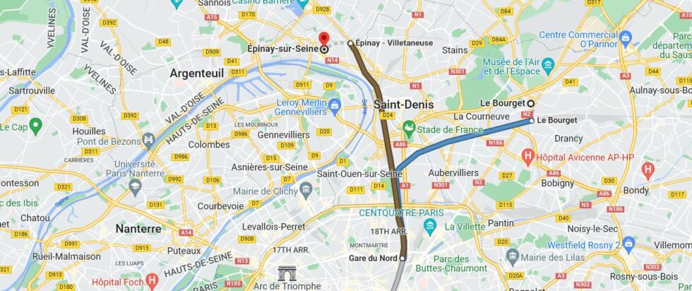 T11 - Ligne T11 du Tramway de Paris Ile de France