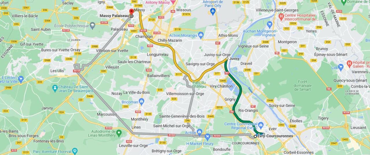 T12 - Ligne T12 du Tramway de Paris Ile de France