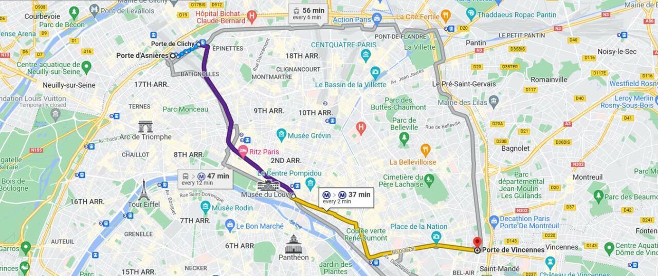 T3b - Ligne T3b du Tramway de Paris Ile de France